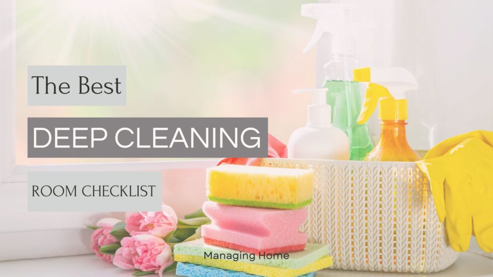The Best Deep Cleaning Room Checklist for a Fresh Start to the ...